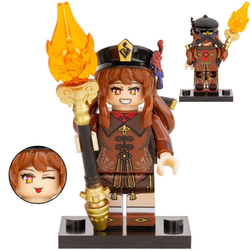 Game Genshin Impact Hu Tao GS002 Minifigures - Brixtoy