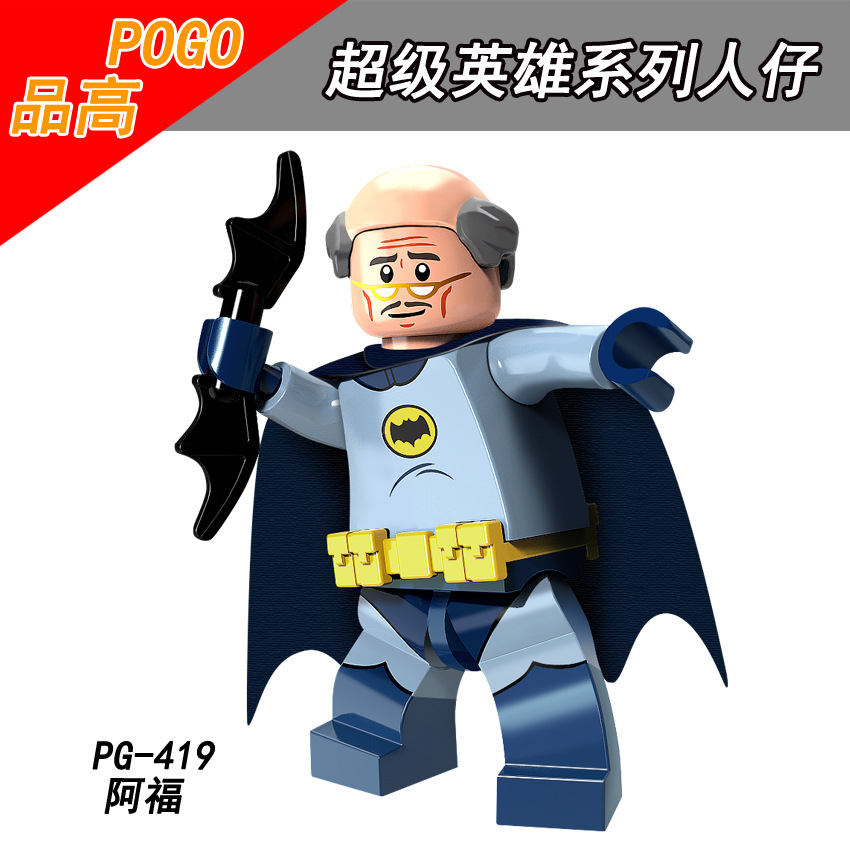 DC Alfred Pennyworth (Classic Batsuit) PG-419 Minifigures - Brixtoy