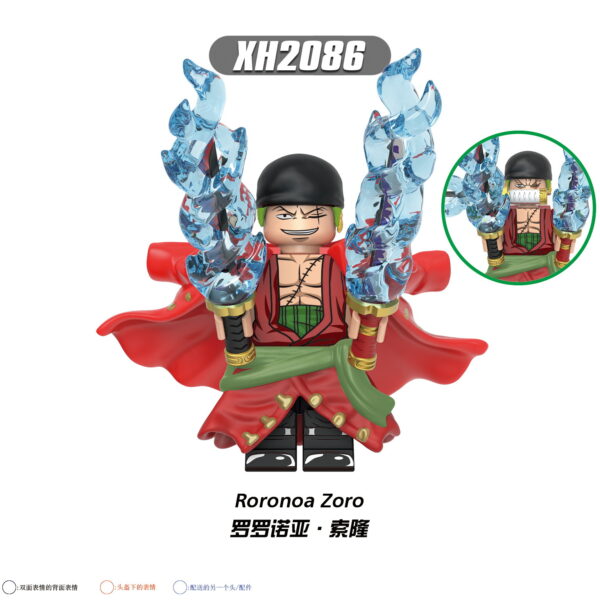Anime One Piece Roronoa Zoro XH2086 Minifigures - Brixtoy