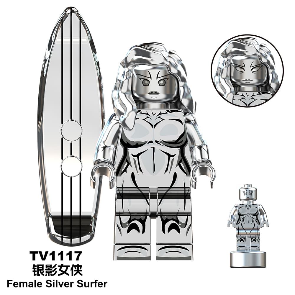 Marvel Silver Surfer (First Steps) TV1117 Minifigures - Brixtoy