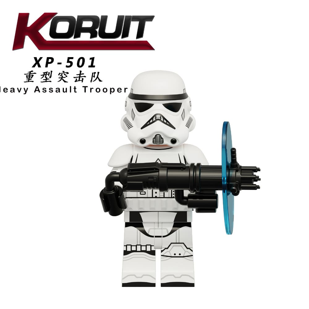 Star Wars Heavy Weapons Stormtrooper XP-501 Minifigures - Brixtoy